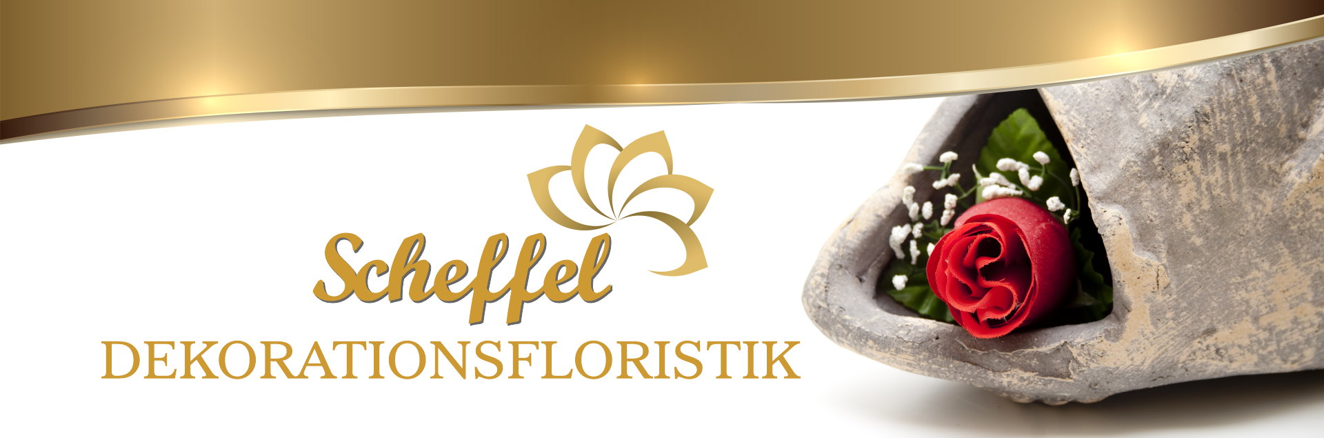 Blumen zauberhaft arrangiert...